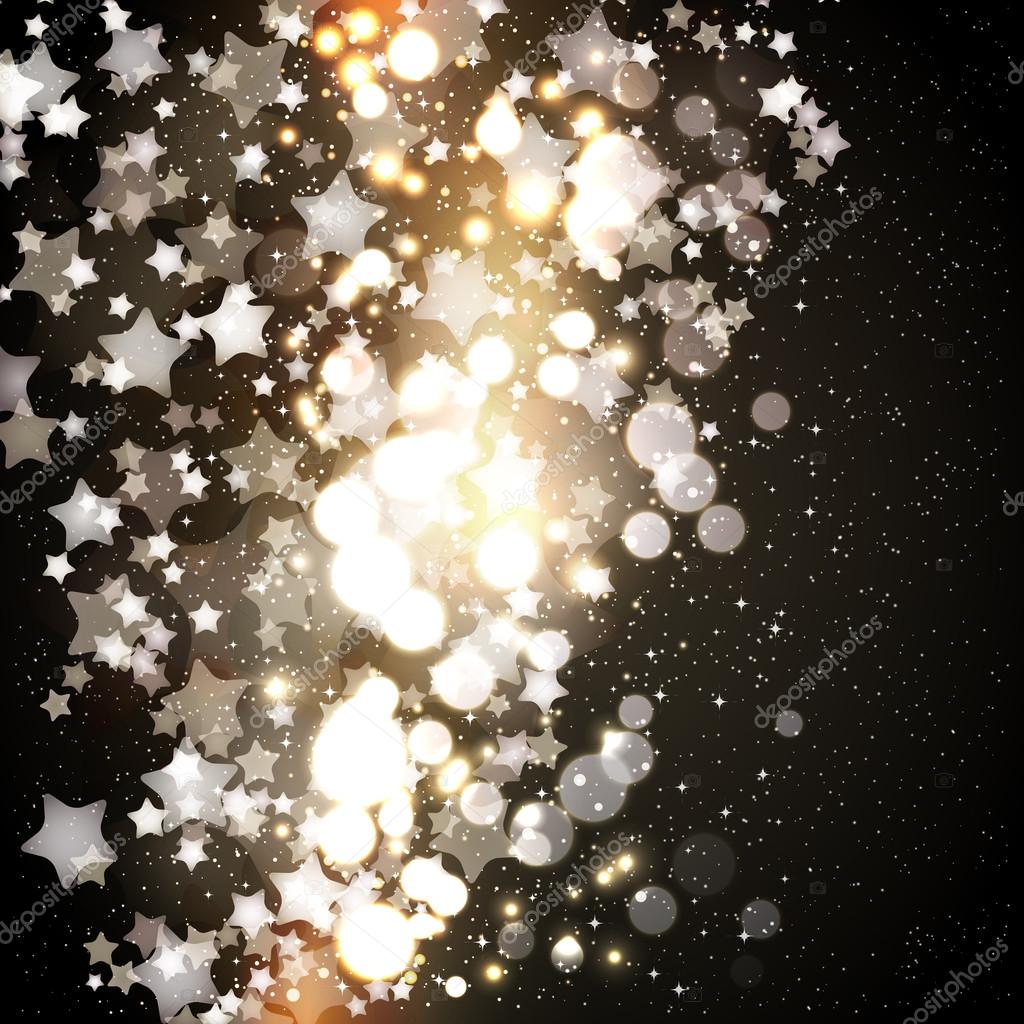 Abstract Forms Flying Stars