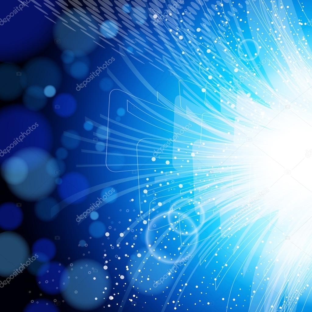 Abstract blue and light background. Stock Vector Image by ...