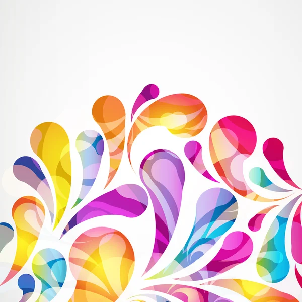 Colorful background with drops Stock Vector by ©OlgaYakovenko 3230603