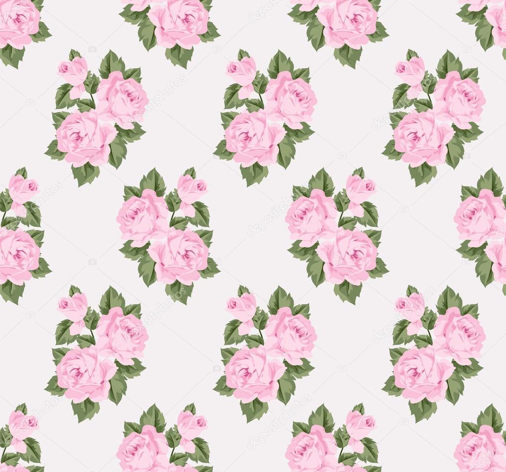 Rose pattern Stock Vector by ©nordfox 14499523