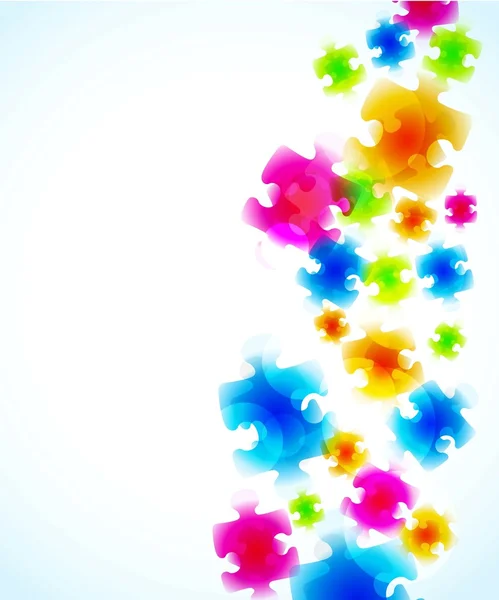 Puzzle pieces — Stock Vector © redshinestudio #4481802