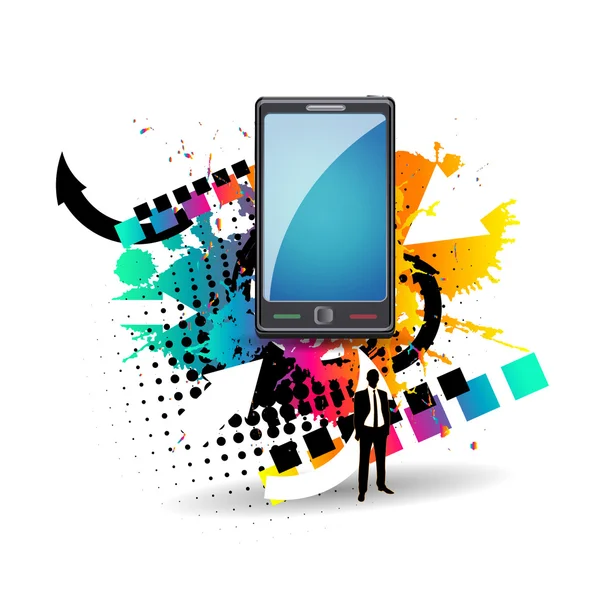 Vector mobile background Stock Vector by ©file404 13677775 Vector mobile background Stock Vector by ©file404 13677775
