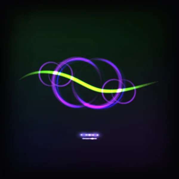 Glowing vector symbol Vector Art Stock Images | Depositphotos