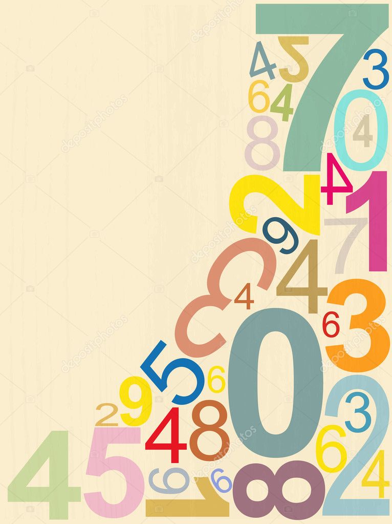 Background numbers — Stock Vector © file404 #13675266 Background numbers — Stock Vector © file404 #13675266