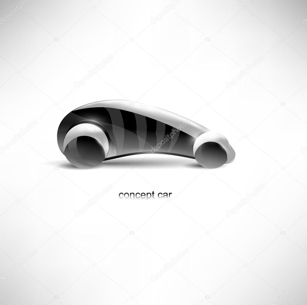 Futuristic concept car Stock Vector by ©file404 13675429