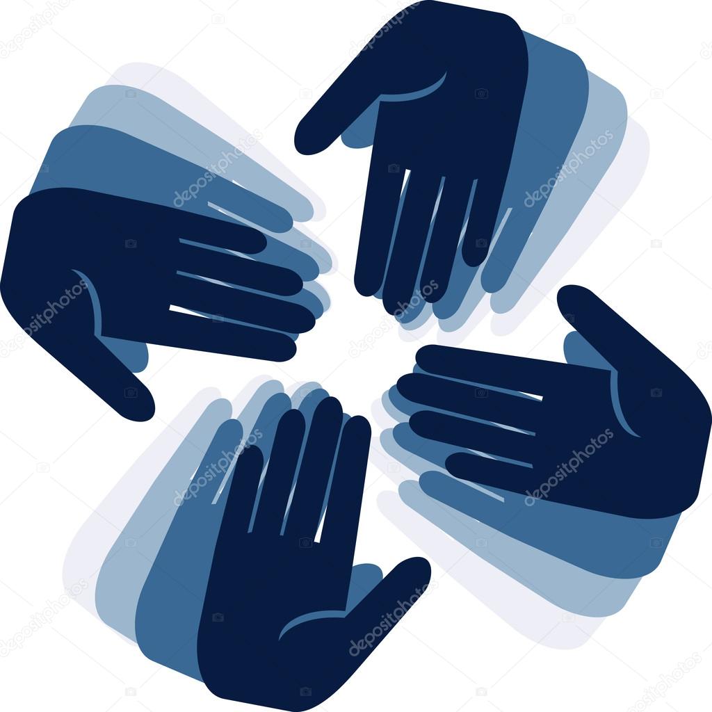Hands connecting Stock Vector Image by ©file404 #13678028