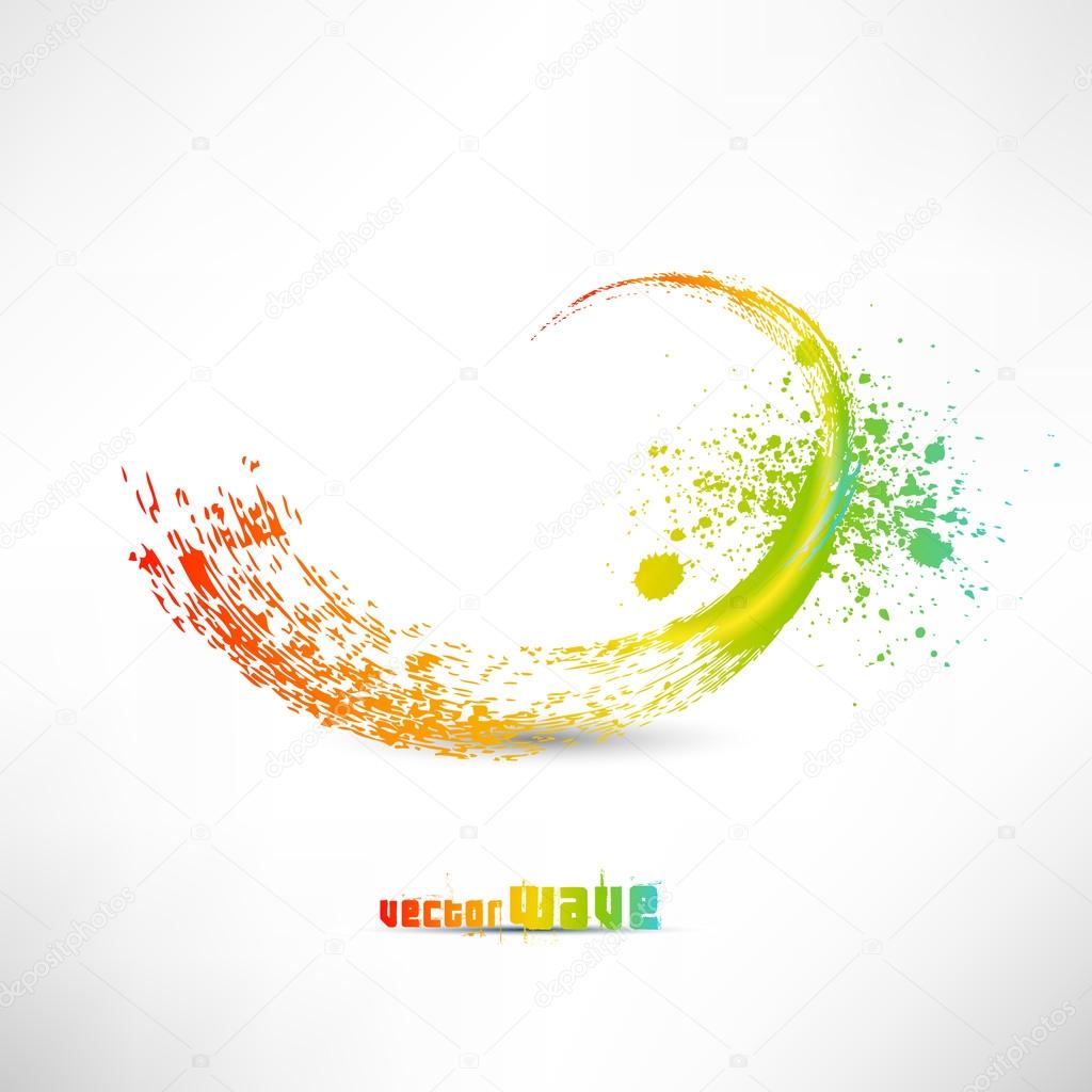 Color paint splashes Stock Vector Image by ©file404 #13678135