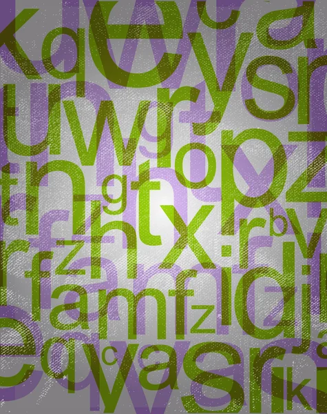 Abstract vector background with letters. Stock Illustration by ©file404 ...