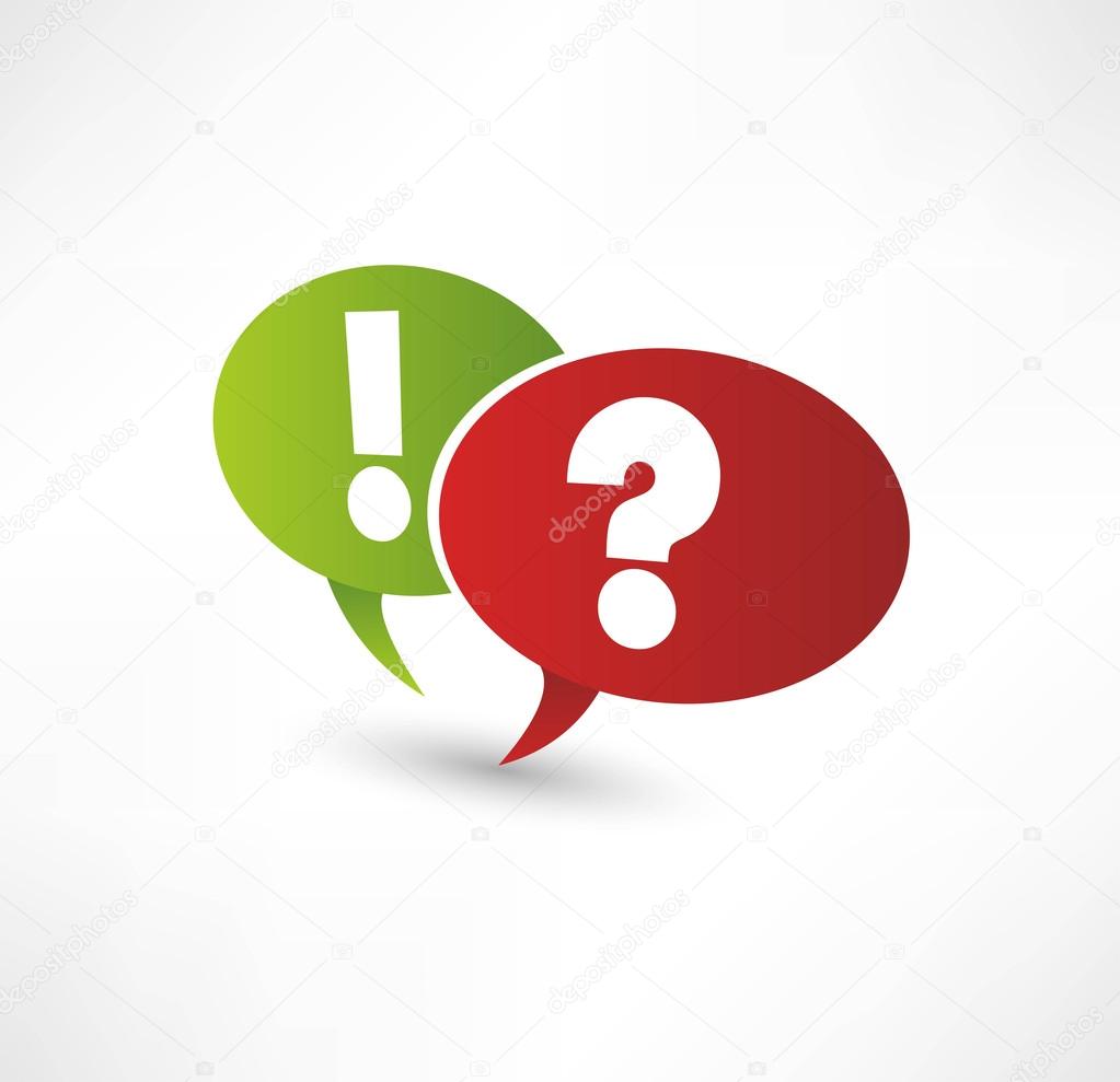 Question Mark And Exclamation Point — Stock Vector © file404 #14446365 Question Mark And Exclamation Point — Stock Vector © file404 #14446365