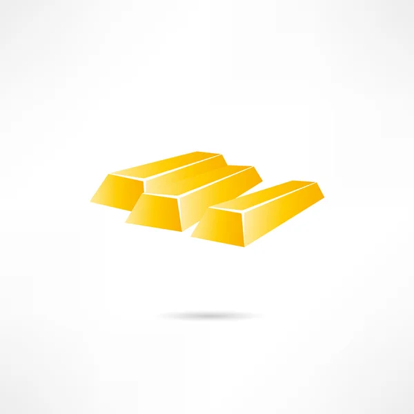 Gold bar Stock Vector Image by ©Indigofish #13040579