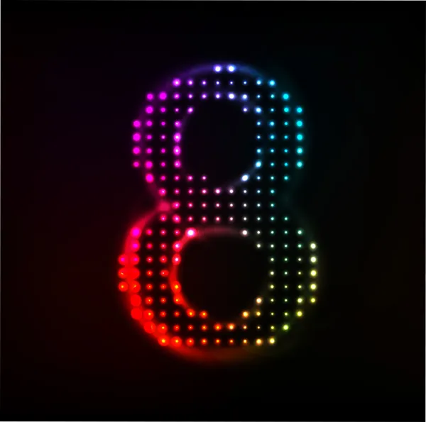 Disco lights number 3 Stock Vector Image by ©file404 #31105169