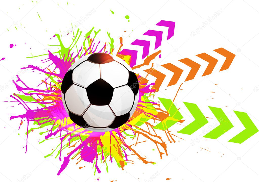 Vector grunge football background Stock Vector Image by ©file404 #31220091