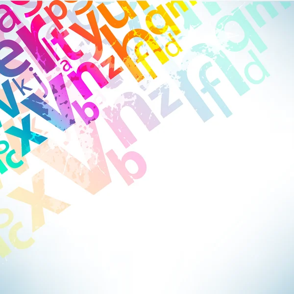 Abstract vector background with letters. Stock Illustration by ©file404 ...