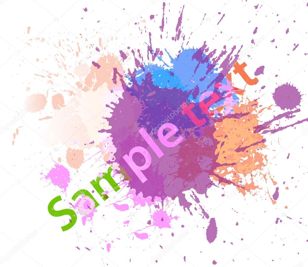 Abstract splash background Stock Vector Image by ©file404 #31269879