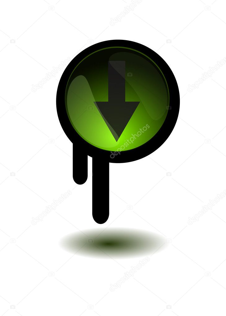 Vector arrow button Stock Vector Image by ©file404 #31569175