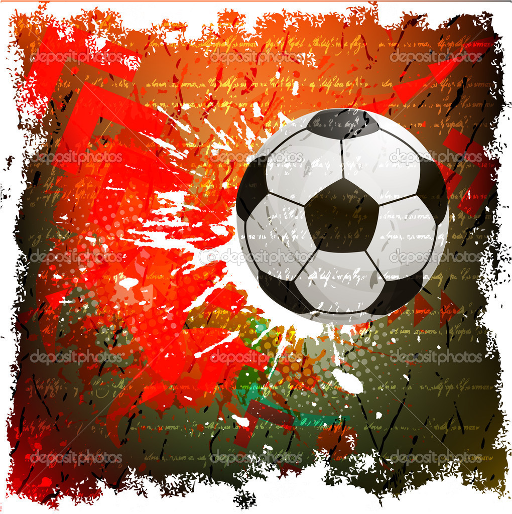 Vector football background Stock Vector Image by ©file404 #32126275