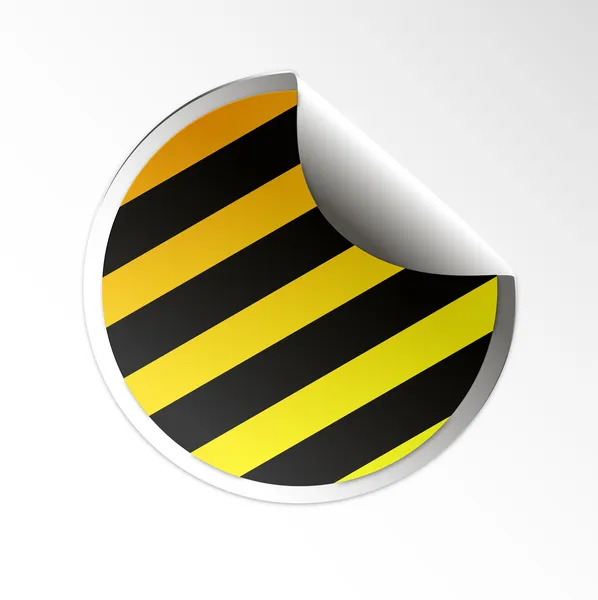 Hazard Stripes Vector — Stock Vector © ArenaCreative #9294888