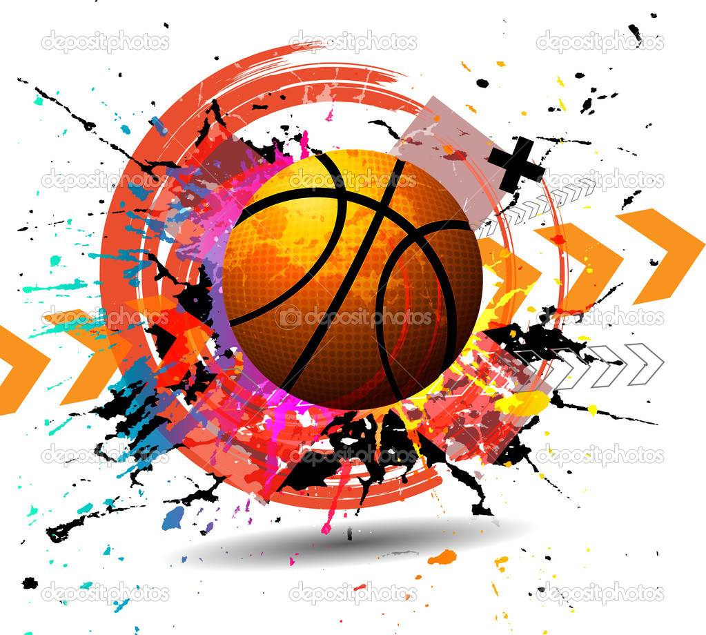 Design elements basketball Stock Vector by ©file404 32603497