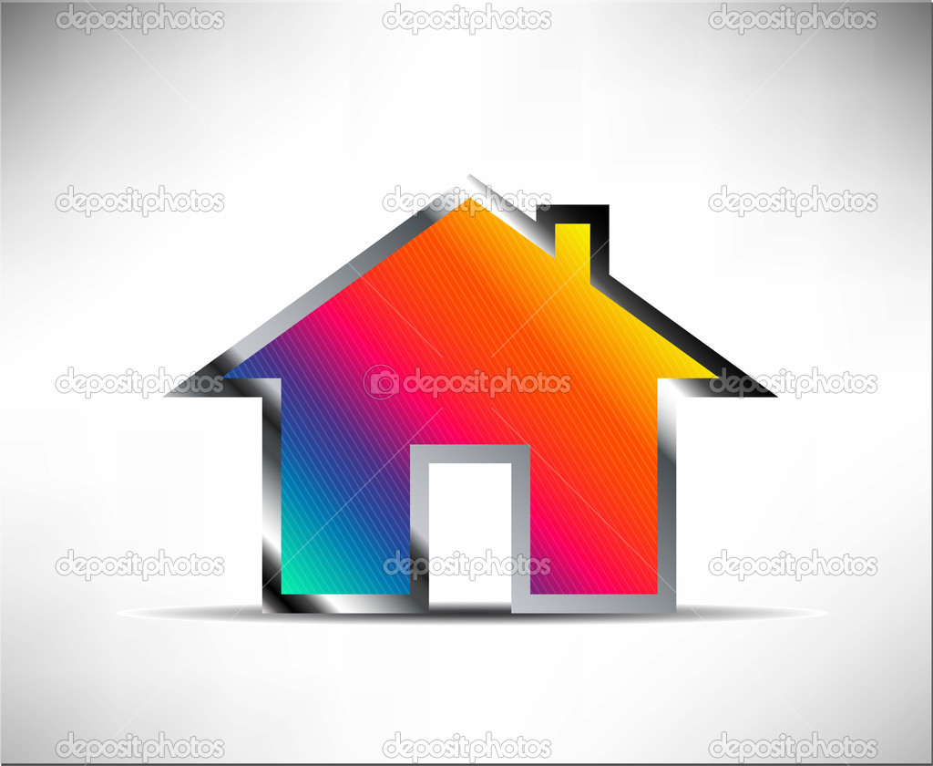 Home button Stock Vector by ©file404 32698975