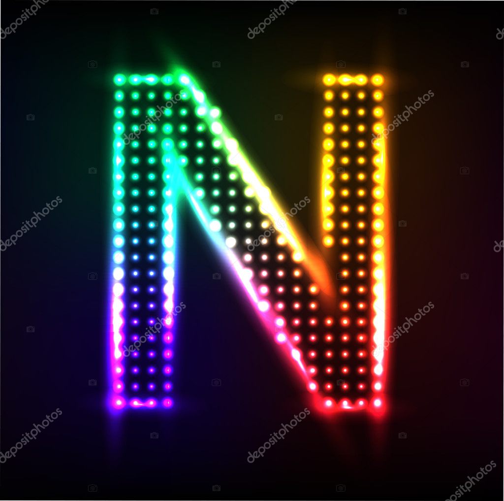 Alfabeto Vector Disco. Letra N Vector de stock por ©file404 32820151