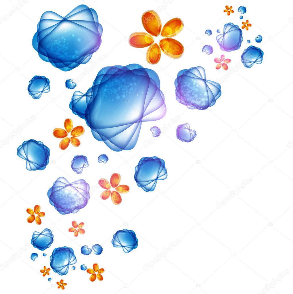 Abstract vector glossy shapes background Stock Vector Image by ©file404 ...