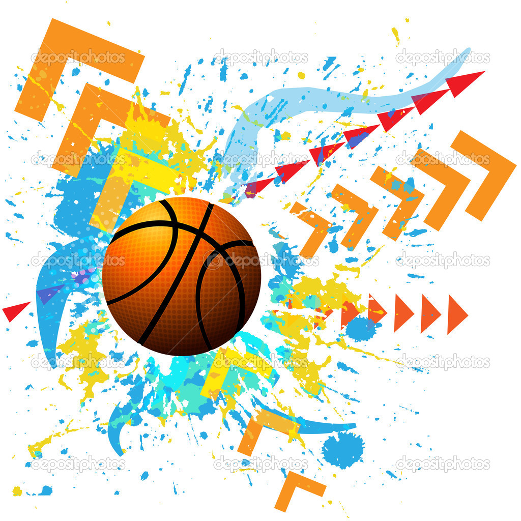Banner de baloncesto deporte diseño — Vector de stock © file404 #32985477