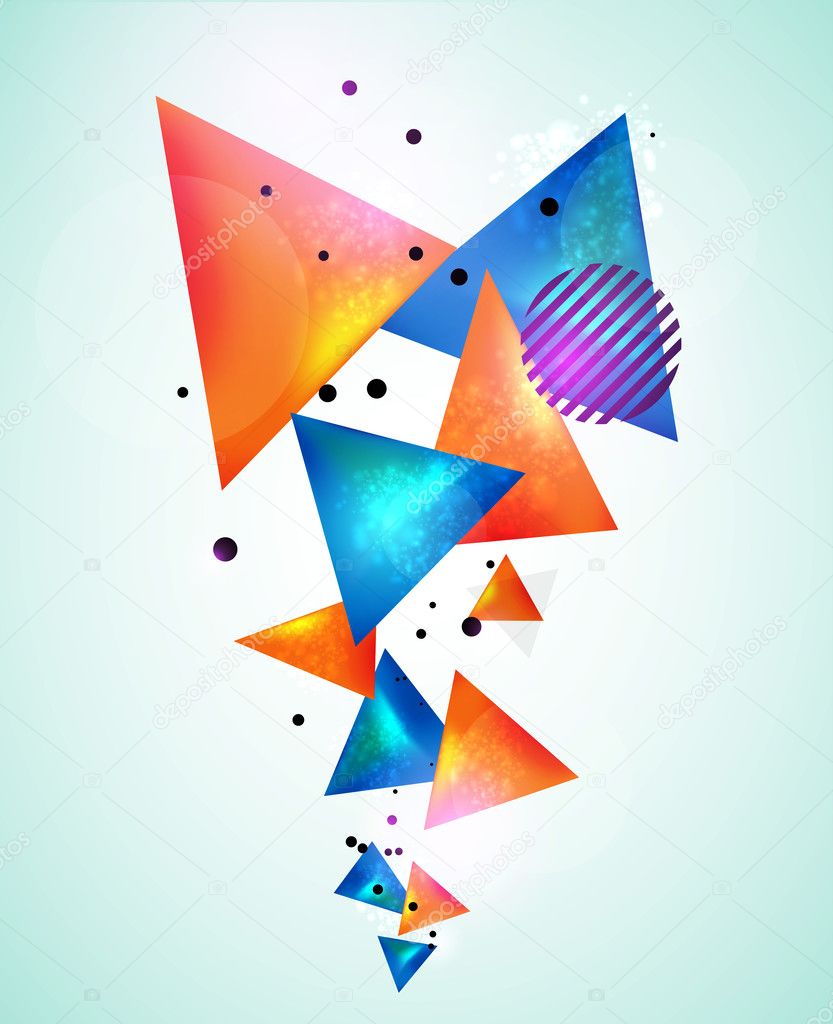 forme geometriche astratte — Vettoriali Stock © file404 #33048407