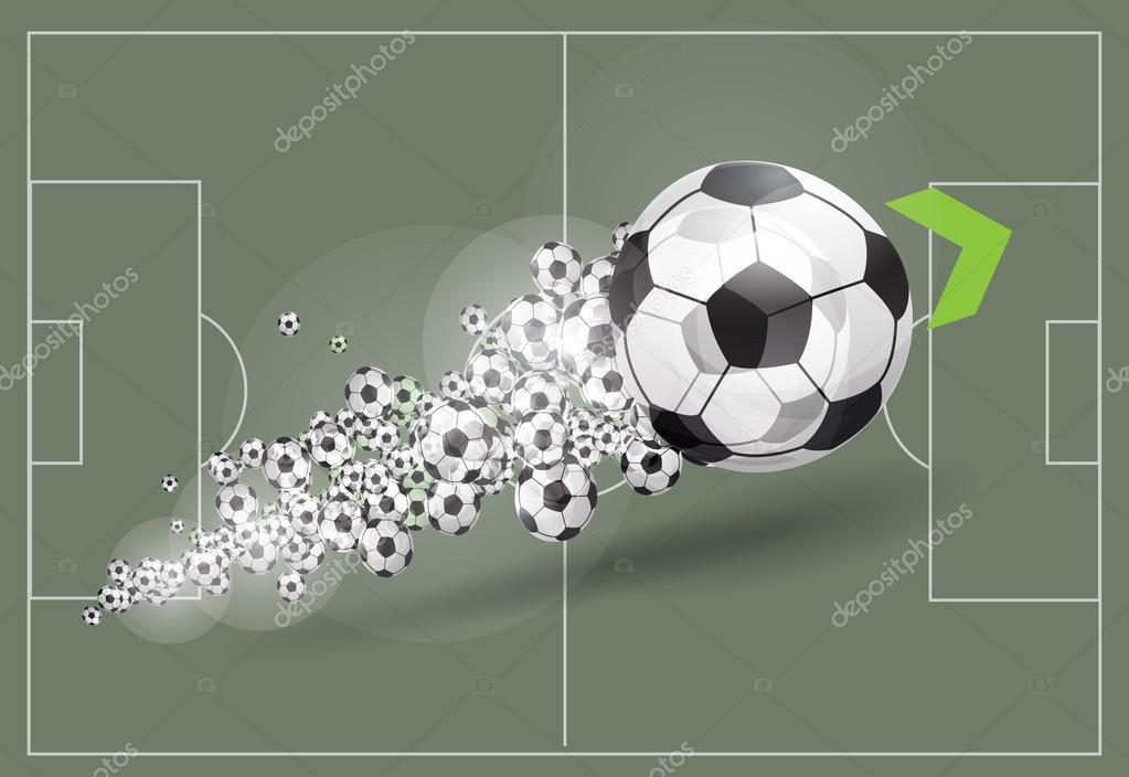 Vector football background Stock Vector Image by ©file404 #33050057