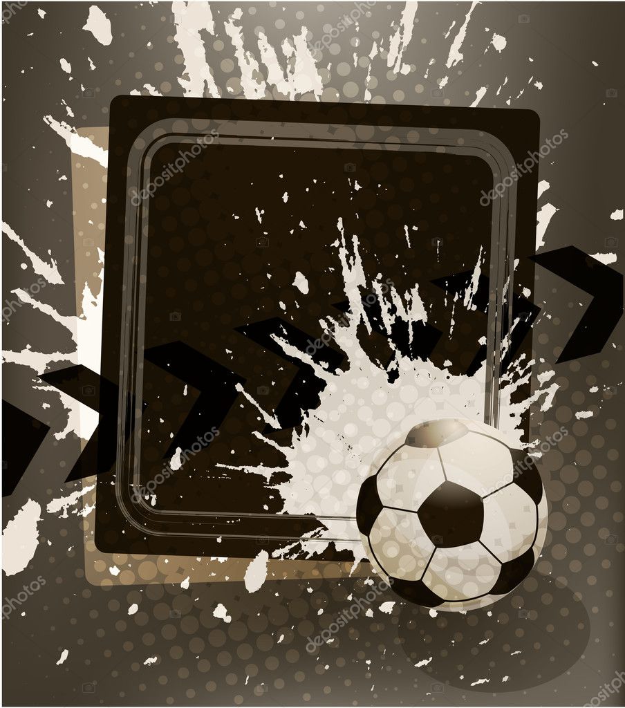 Football grunge background. Stock Vector Image by ©file404 #33066685