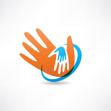 Hands logo Stock Vector Image by ©magagraphics #9744214