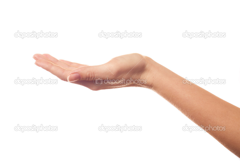 Asking hand isolated Stock Photo by ©file404 39868057