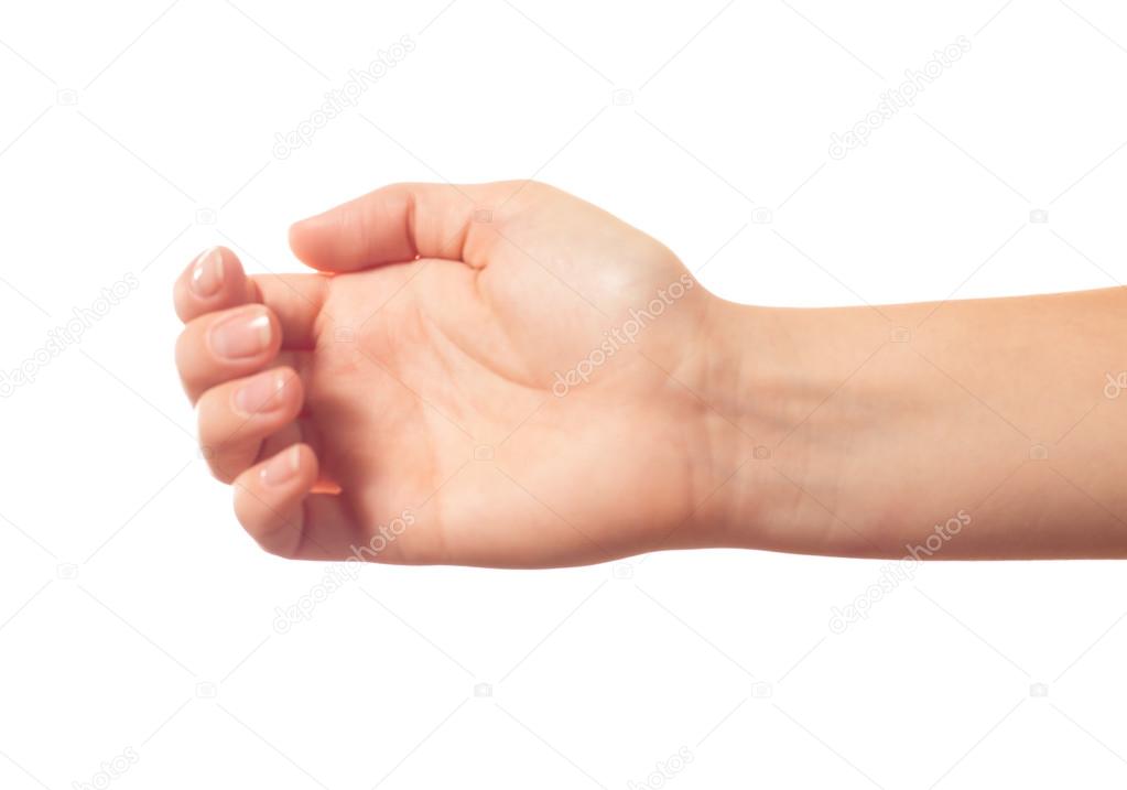 Isolated human hand — Stock Photo © file404 #39869355