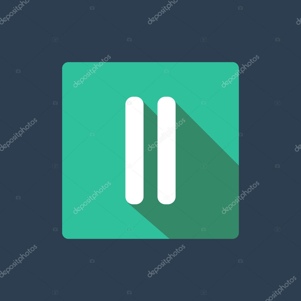 Icono de pausa Vector de stock #41692985 de ©file404