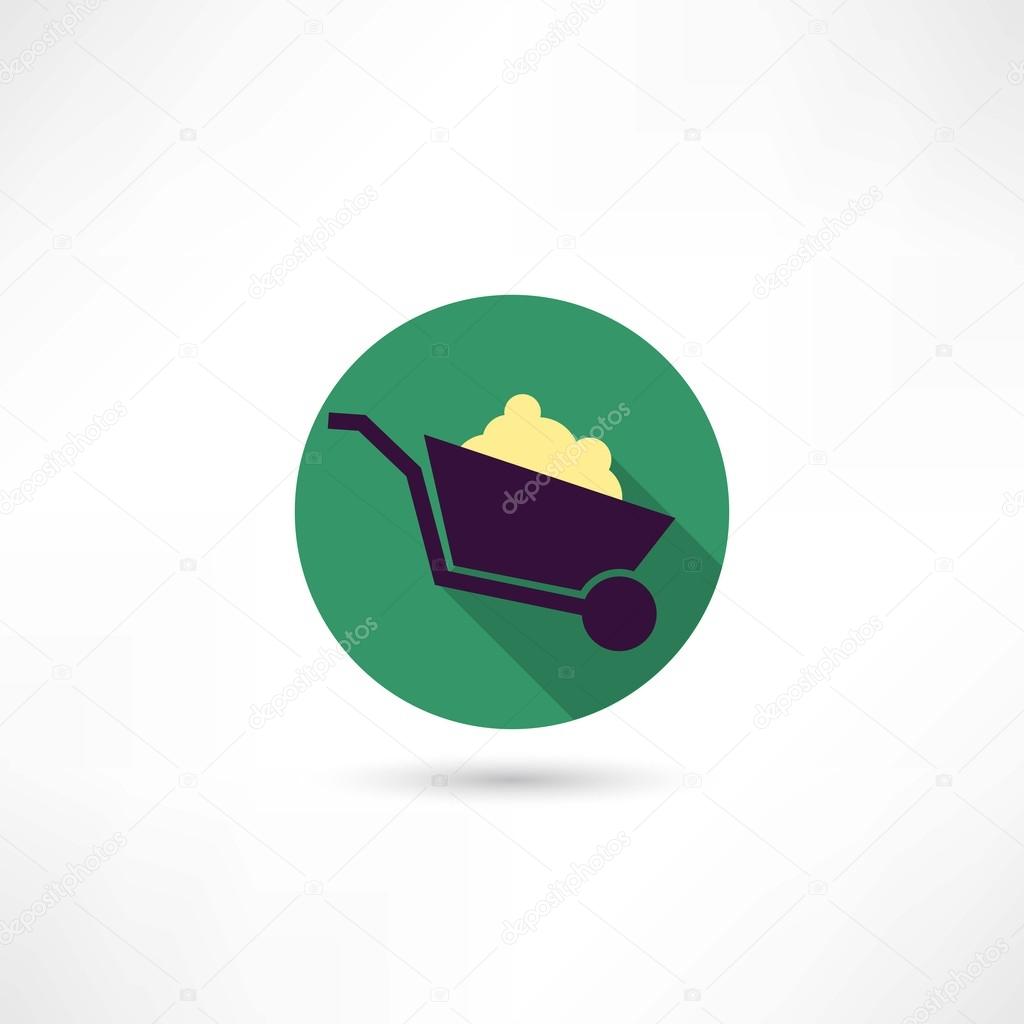 Trolley icon — Stock Vector © file404 #42975541