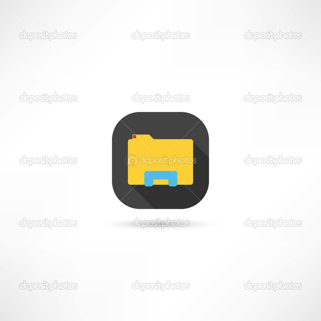 Folder icon Stock Vector by ©file404 44735555