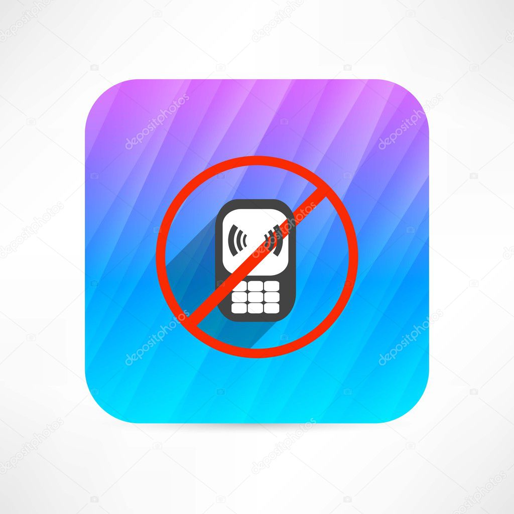No mobile phone icon Stock Vector Image by ©file404 #44801043