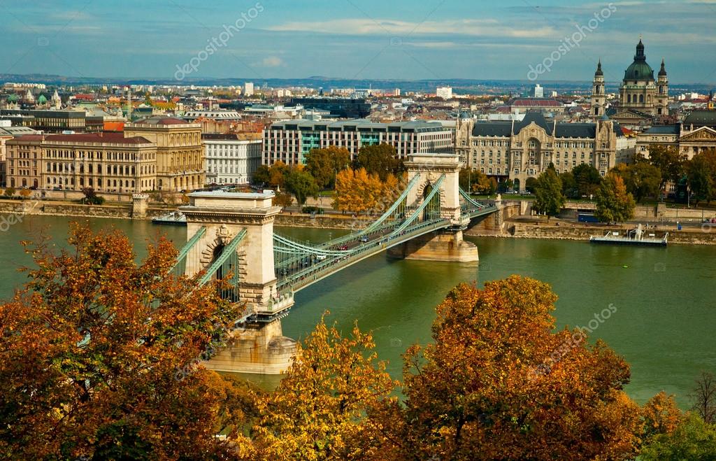 Budapest in autumn — Stock Photo © Botond #43559269
