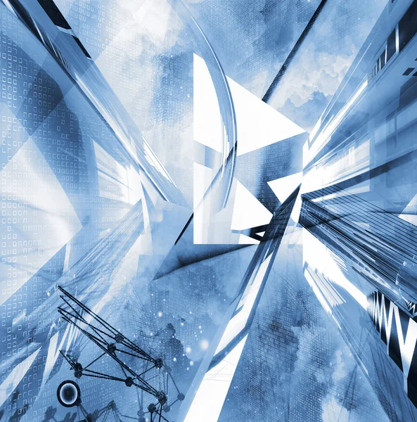 Virtual abstract background Stock Photo by ©amuzica 23461582