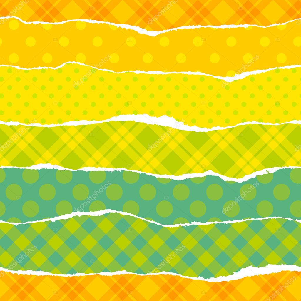 Torn wrapping paper. Stock Vector Image by ©jetFoto #27670455