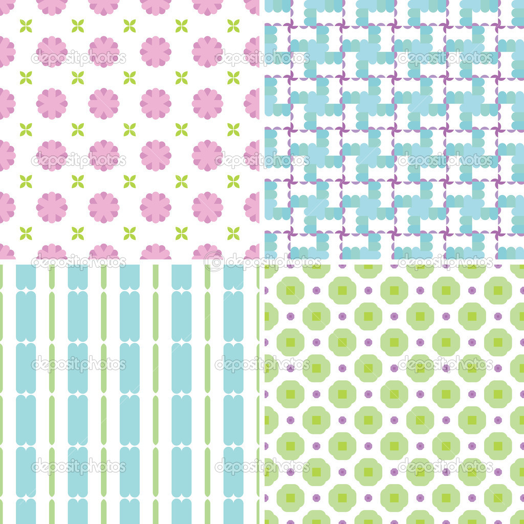 Pastel patterns Stock Vector by ©nahhan 27130663