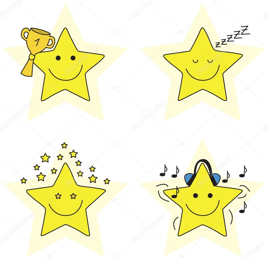 Estrellitas — Archivo Imágenes Vectoriales © nahhan #37460141