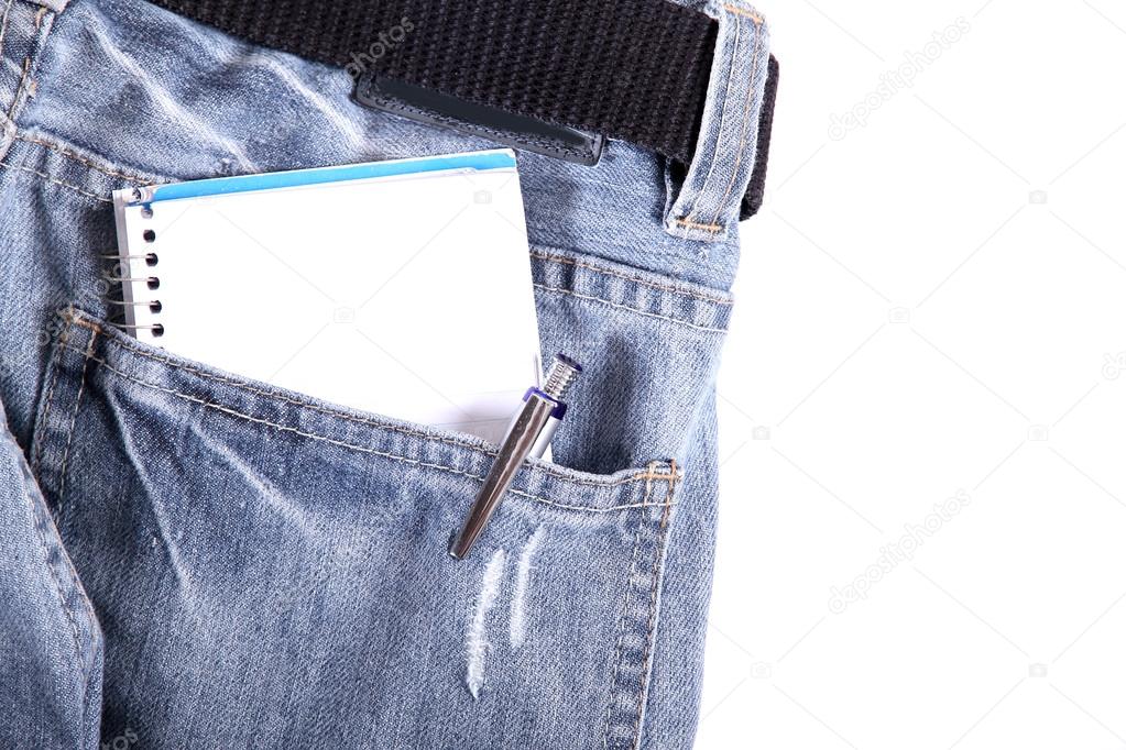 Pocket notes — Stock Photo © Spectral #19550227