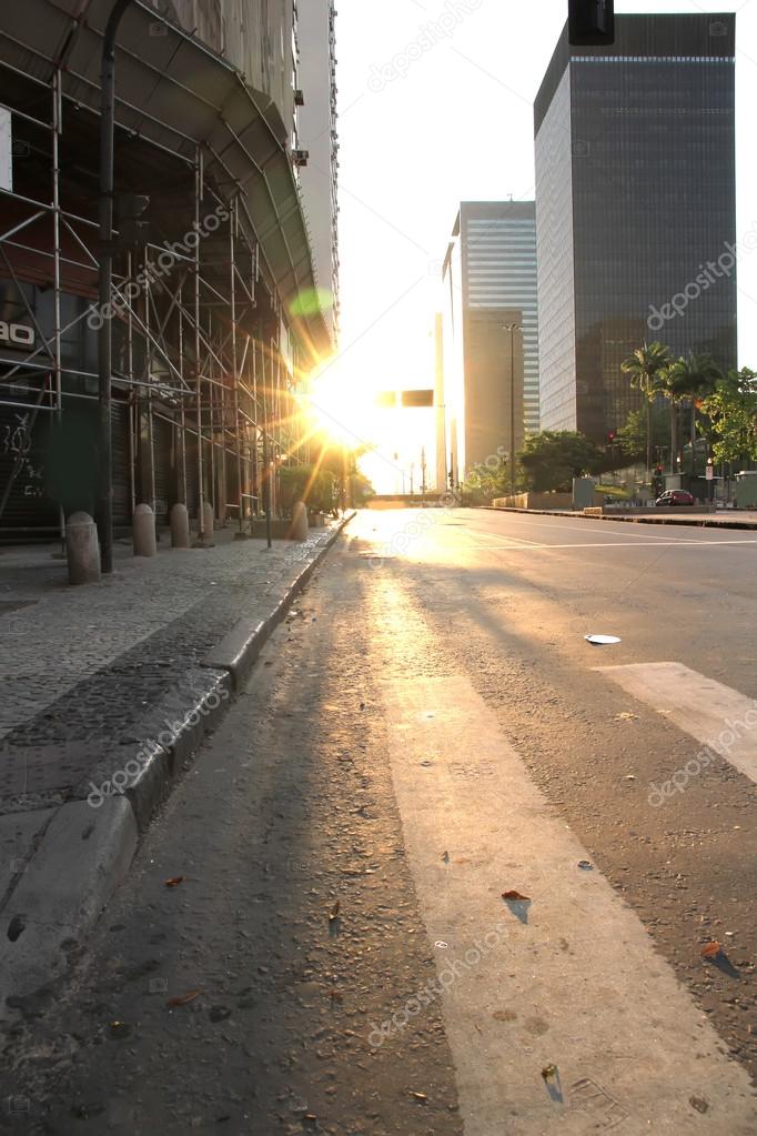 Urban sunset Stock Photo by ©Spectral 26168847