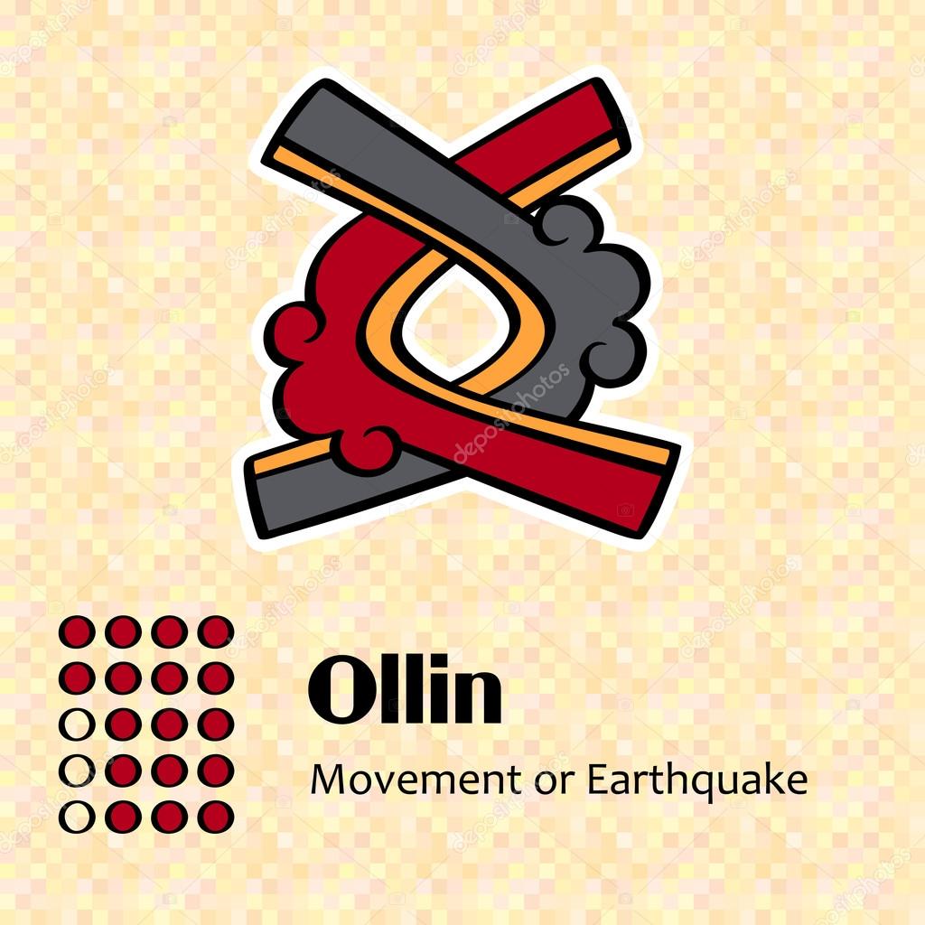 Simbolo azteca ollin | símbolo Azteca ollin — Vector de stock © sahuad #12621544