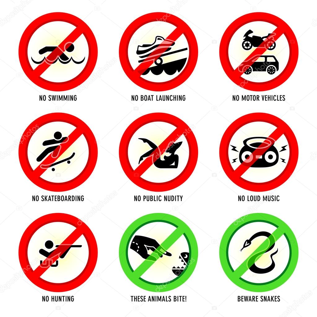 Señales del parque - Conjunto III 2021