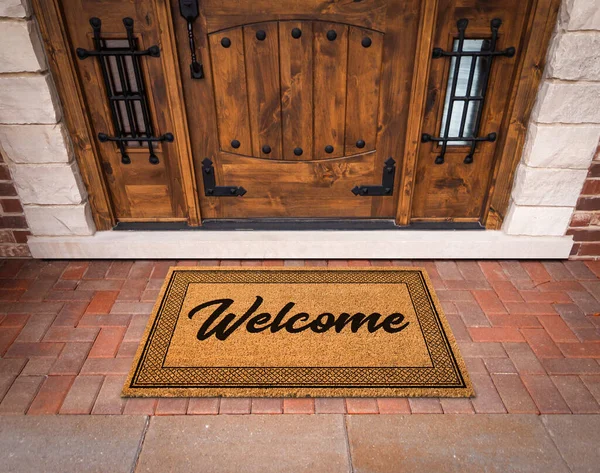 Welcome mat Stock Photos, Royalty Free Welcome mat Images | Depositphotos