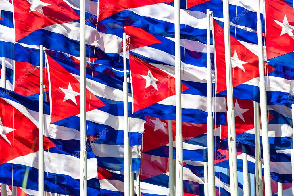Cuban flags Stock Photo by ©kmiragaya 24595329