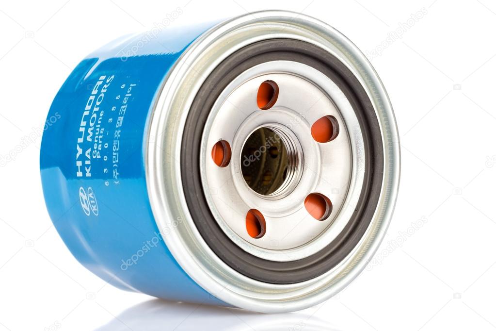 Hyundai-Kia internal combustion engine oil filter – Stock Editorial ...