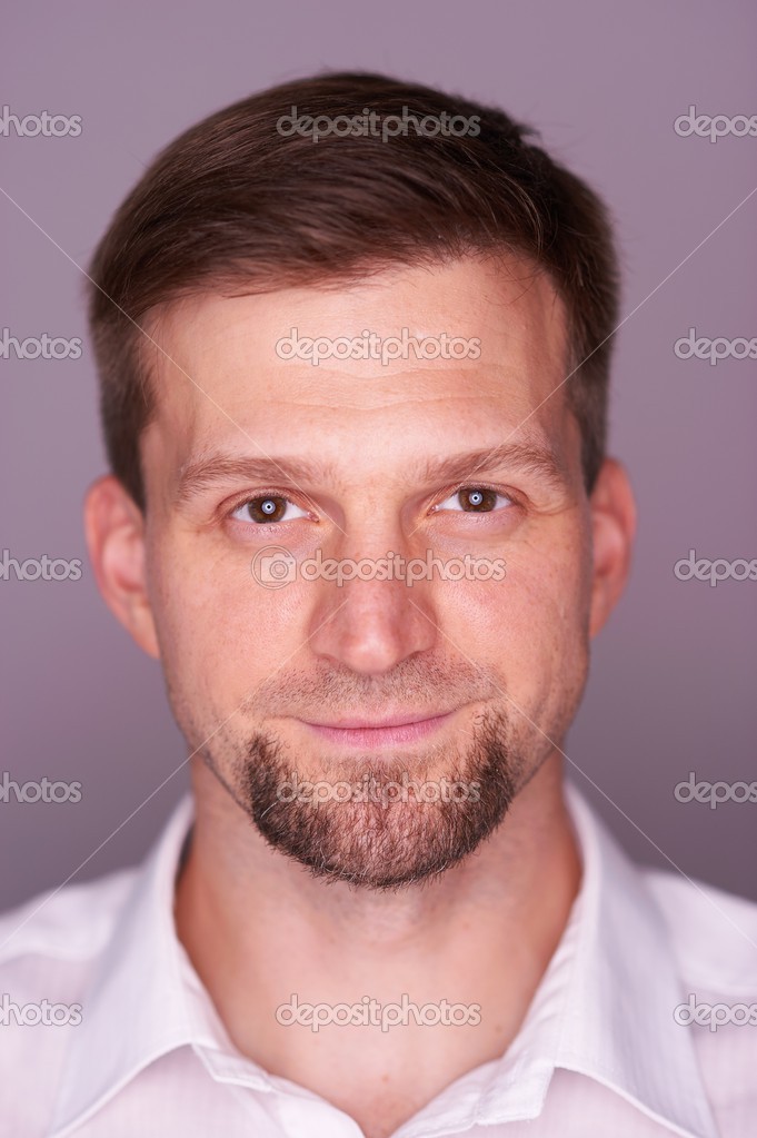 Man expresses different emotions — Stock Photo © dontcut #50490955