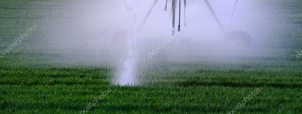 Wheel line sprinkler Stock Photos, Royalty Free Wheel line sprinkler ...